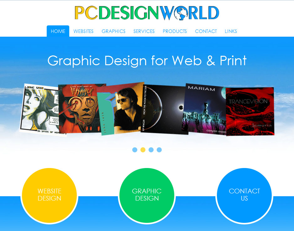 PC Design World | USA - Print & Web Graphics, CD Covers, Logos